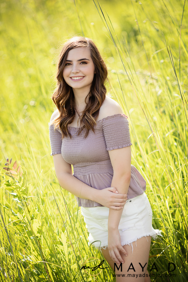 Madison | Senior Portrait - Maya D Senior Photography Columbus OH